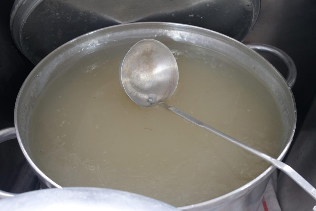 Tacacá Soup - Mouth Numbing Jambu and Manioc Stew (at Tacacá da Diva)