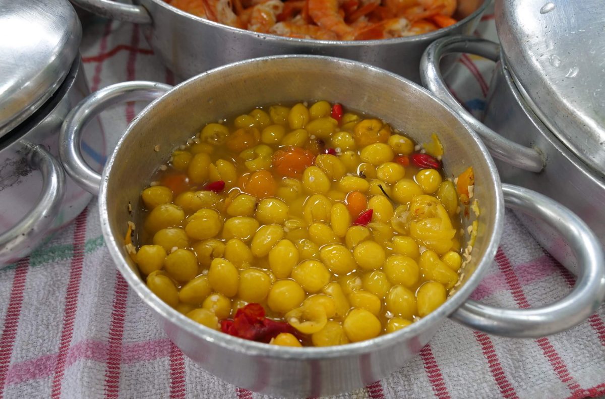 Tacacá Soup - Mouth Numbing Jambu and Manioc Stew (at Tacacá da Diva)