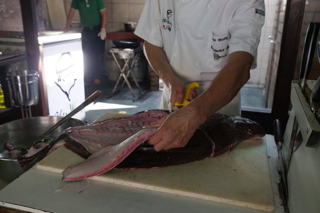 Ceviche Chef Legend Javier Wong - Meals of Masterpiece in Lima, Peru