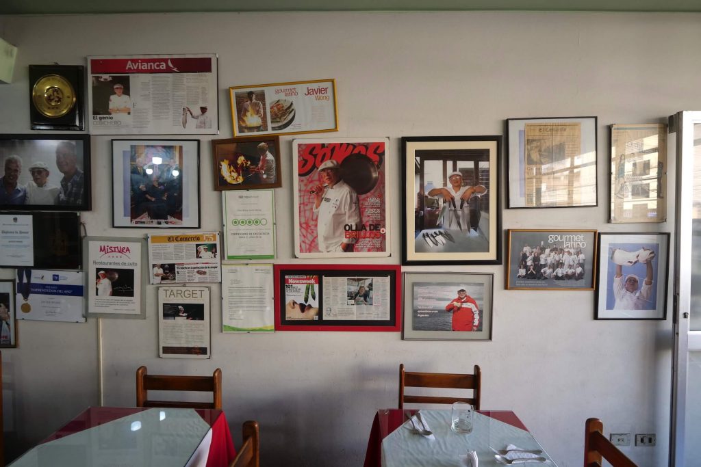 Ceviche Chef Legend Javier Wong - Meals of Masterpiece in Lima, Peru