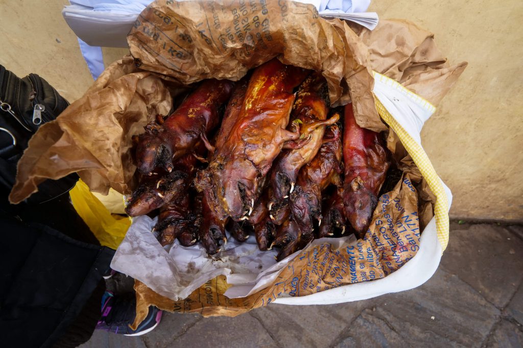 'Cuy,' Traditional Andean Food - Guinea Pig Feast in Cuzco, Peru